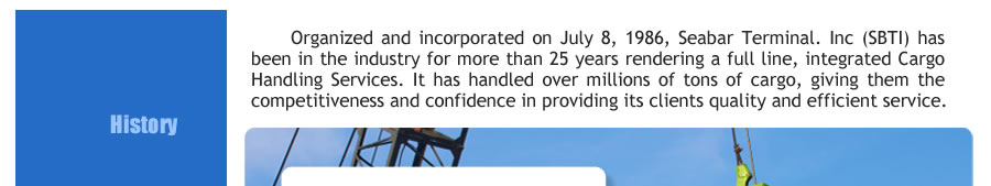 Seabar Terminal Inc.