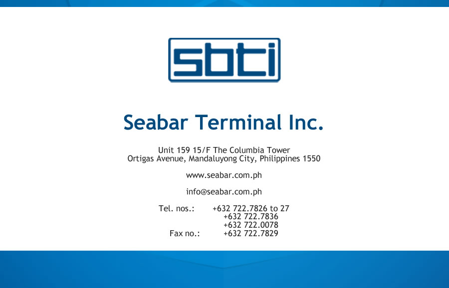 Seabar Terminal Inc.